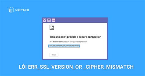 Sửa Lỗi Errsslversionor Ciphermismatch Trong Wordpress