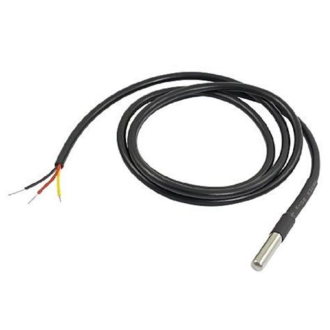 Arduino Dallas Sonde De Température 1 Wire Ds18b20 Waterproof 1m à
