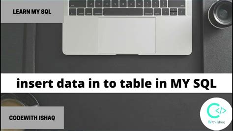 How To Insert Data Into Table In Mysql Tutorial Youtube