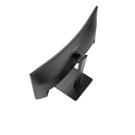 AOC 34 CU34P3CV QHD CURVED MONITOR 100HZ VA HIEGHT ADJ HUB Babe Computers