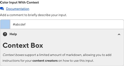 What Is A Color Input Cloudcannon Documentation