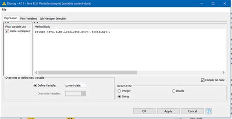 Add Current Date Knime Analytics Platform Knime Community Forum