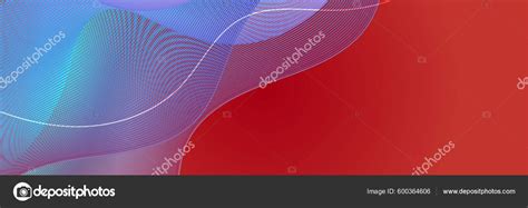 Abstract Wave Curve Lines Banner Background Design Vector Illustration Modern Stock Vector By