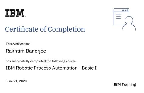 rakhtim banerjee on linkedin ibm rpa ibmtraining ibmtrainingcourses