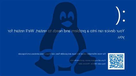 Windows Bsods Can Be Removed By Rooting With Linux Drivers While There