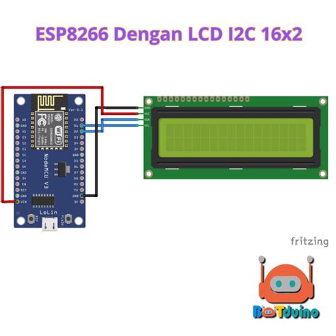 Tutorial ESp8266 Mengakses LCD I2C 16x2 dan 20x4 - Botduino-Jasa Arduino, IoT, Aplikasi & Toko ...