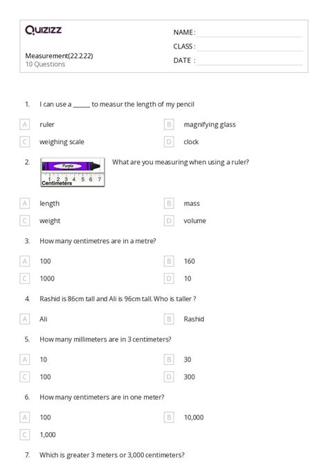 50 Measuring Volume Worksheets For 2nd Class On Quizizz Free And Printable