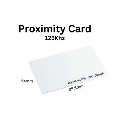 100pcs Rfid Card Rfid Id Card Proximity Thin For Time Attendance And Access Control Device