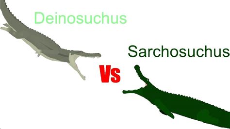 Deinosuchus Vs Sarcosuchus Deinosuchus Dinosaur Simulator Wiki