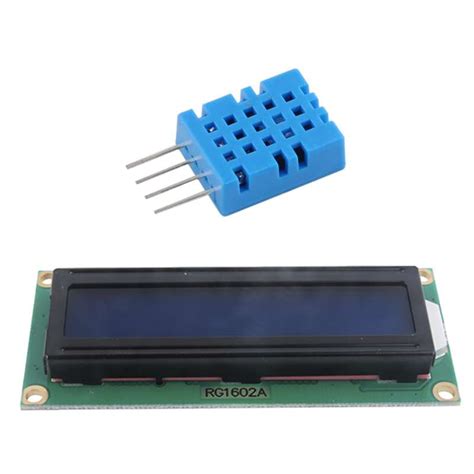 Dht11 Lcd 1602 I2c Capteur Température Humidité Avec Écran Afficheur Pour Arduino