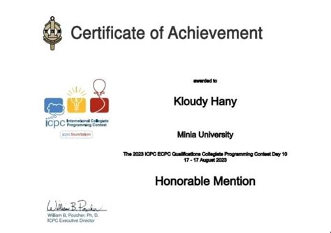 Ecpc2023 Ecpc Icpc Acpc Klody Hany