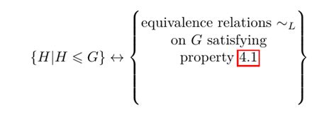 math mode formatting correspondence within latex tex latex stack