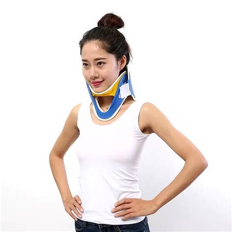 Шейный бандаж дышащий медицинский тяговый воротник позвонка шеи облегчение боли поддерживающий