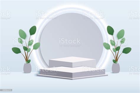 화장품 배경 연단 기하학적 형태의 최소 장면입니다 크림의 실린더 포디움은 회색 색 배경입니다 화장품을 보여주는 장면 쇼케이스