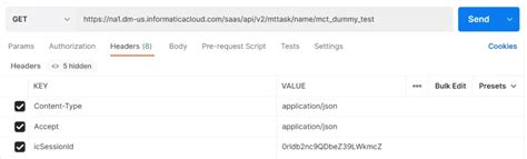 How To Access Informatica Cloud Iics Rest Api Using Postman Thinketl