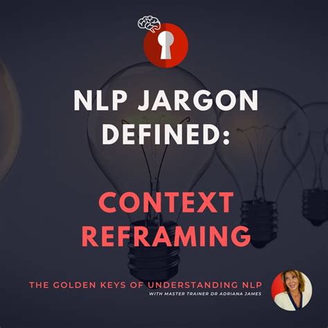 17 Of Nlp Glossary Nlp Jargon Defined Context Reframing Giving