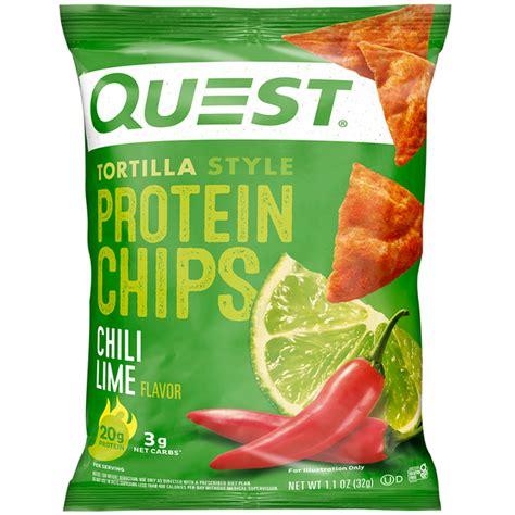 chili lime tortilla style protein chips quest nutrition