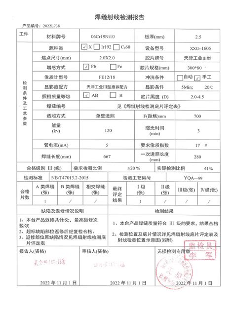 Non Destructive Testing Reports Pdf