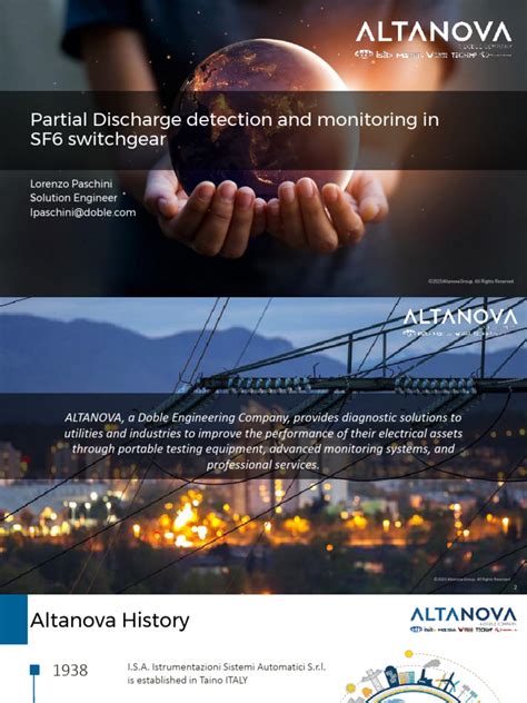 Partial Discharge Detection And Monitoring In Sf6 Switchgear Pdf Electrical Engineering