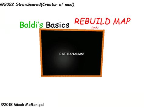 Baldi S Basics Rebuild Map Alpha By Kevin