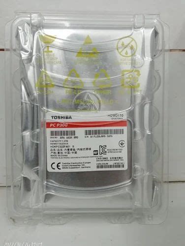Grey Toshiba Pc P300 Hard Disk Memory Size 1tb At ₹ 3300piece In