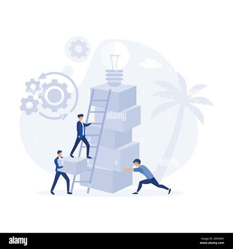 Team Work And Team Building Corporate Organization And Partnership