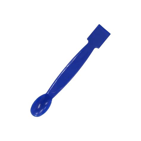 Spatula Pp Blue Spoon Flat End 150mm Pk100 Perth Scientific