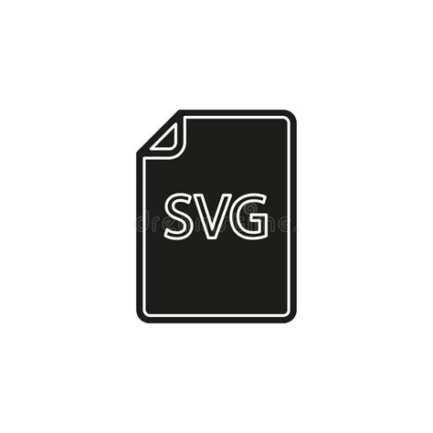 Download SVG Document Icon Vector File Format Symbol Stock Vector