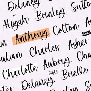 Script Font Cursive Font Cricut Font Handwritten Font Holiday Font Font For Cricut Script