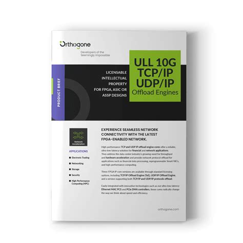 Ull Tcpip Udpip Offload Engine Orthogone