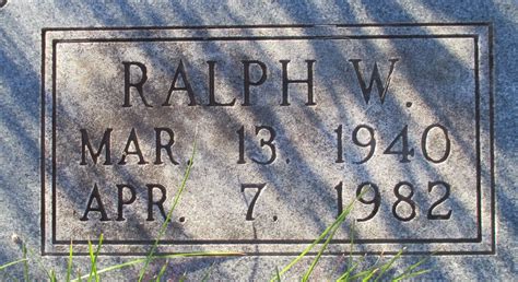 Ralph Wayne Mccurdy 1940 1982 Find A Grave Memorial