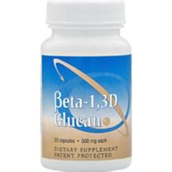 Beta 1 3 D Glucan 500mg 60 Capsules SuperSupps Com