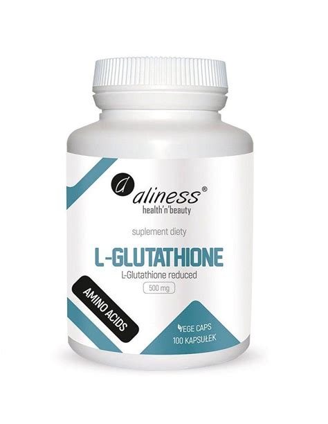 Aliness L Glutathion Reduzierte 100 St Shop Apotheke