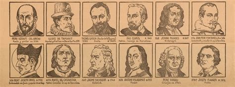 Almanaque Aleluya Personalitats De Lhistoria Catalana