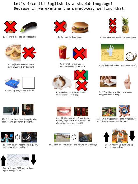 English Is A Stupid Language R Memes