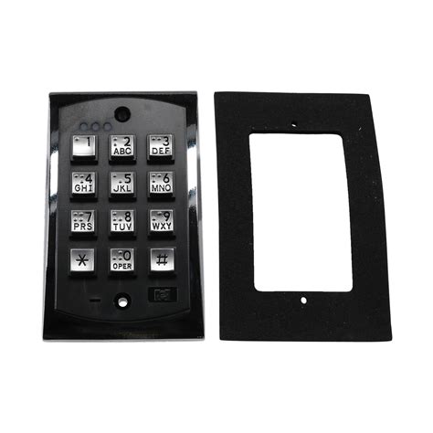 Linear 2000 Series Em Style Flush Mount Durable Metal Access Control Keypad 0 294022
