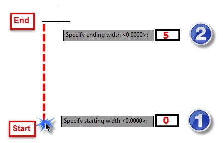 Creating Arrows With A Polyline In AutoCAD CADproTips