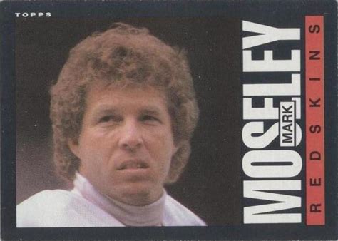 1985 Topps Mark Moseley 186 For Sale Online Ebay