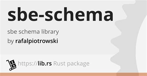 Sbe Schema — Rust Parser Librs