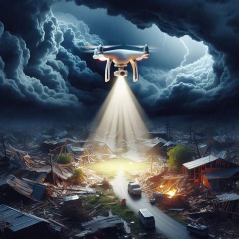 Drones Soaring Guardians In The Face Of Weather Disaster Weather Geeks