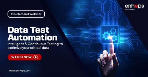 Did You Miss Our Recent Webinar On Data Test Automation Enhops A