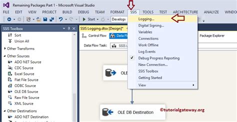 checkpoints in ssis