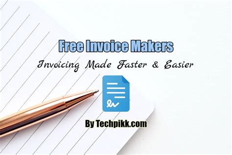 Free Invoice Maker Create Online Invoices In Seconds