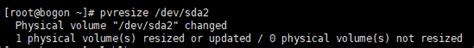 linux文件系统扩容 sda3 划分到sda2 csdn博客