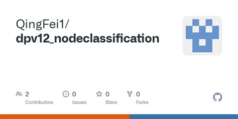 GitHub QingFei Dpv Nodeclassification