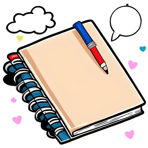 Comic Style Notebook Graphic Creative Fabrica