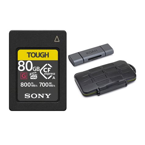 【カード】 SONY TOUGH CFexpress TypeA 80GB 2枚セット CcySE-m25456989746 ・スマホ・