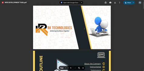 Completed Rk Technologies Task For Web Development P Nissar Ahamed Posted On The Topic Linkedin