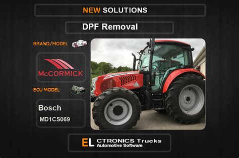 Dpf Off Mc Bosch Md1cs069 Electronics Trucks Software