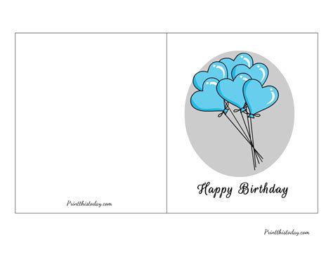 Printable Nephew Birthday Cards Free